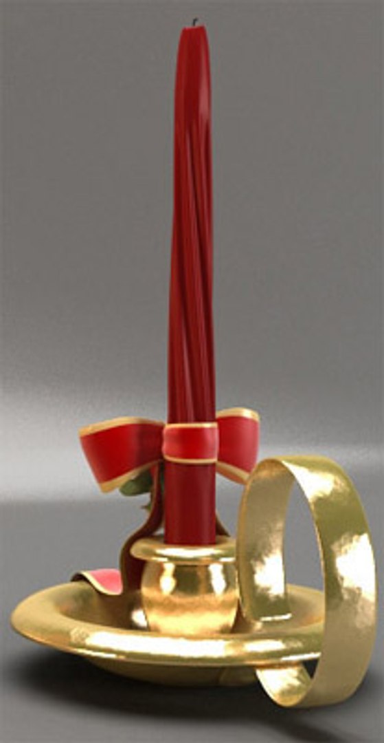 Maya Christmas Candle