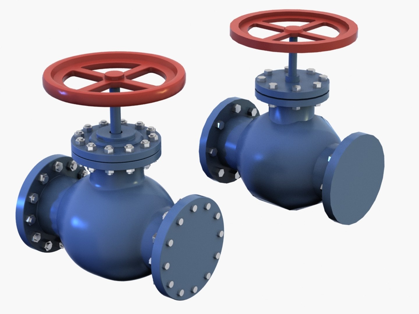 3d model of valve simple modelled