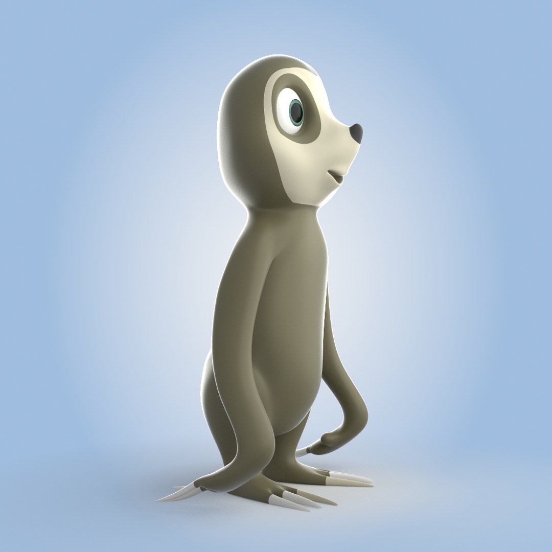 3D Model Sloth - TurboSquid 1839227
