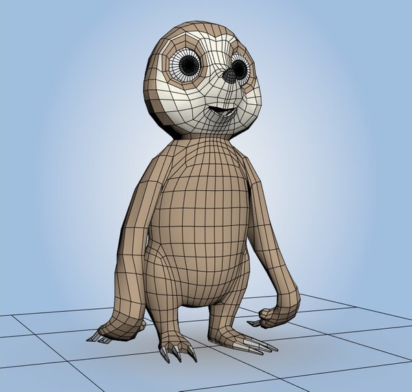 3D model Sloth - TurboSquid 1839227