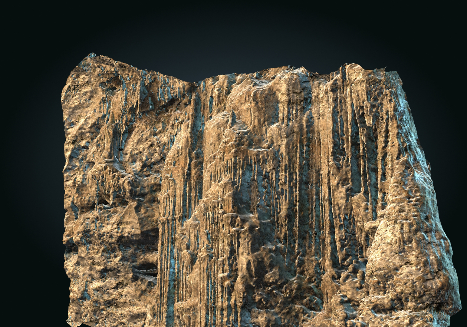 Cave Wall 3D Model - TurboSquid 1888899