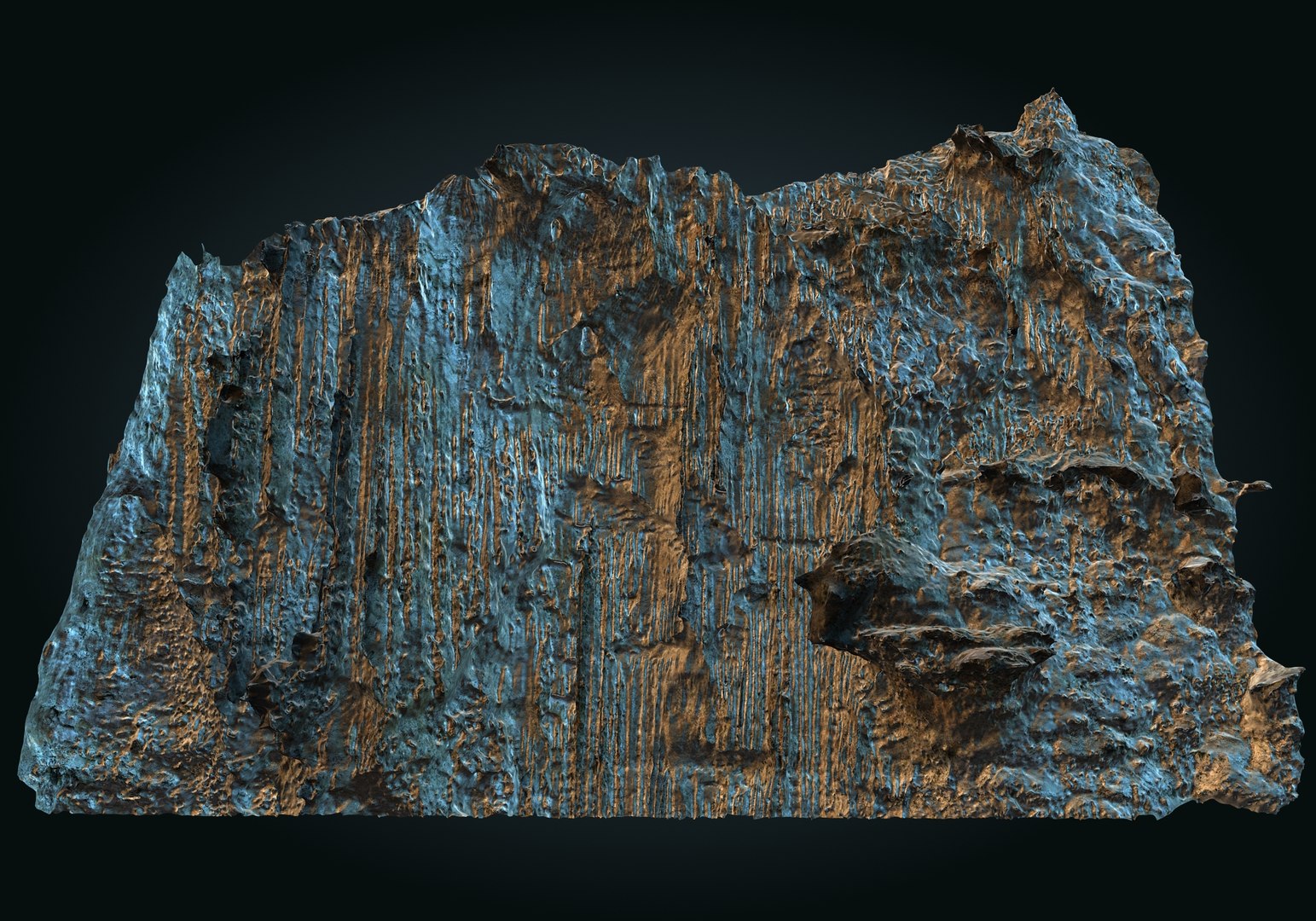 Cave Wall 3D Model - TurboSquid 1888899