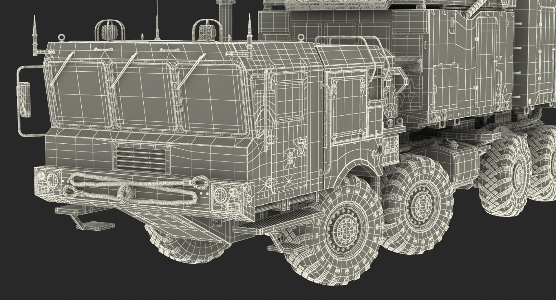 Multi functional radar 92n2e 3D - TurboSquid 1249305