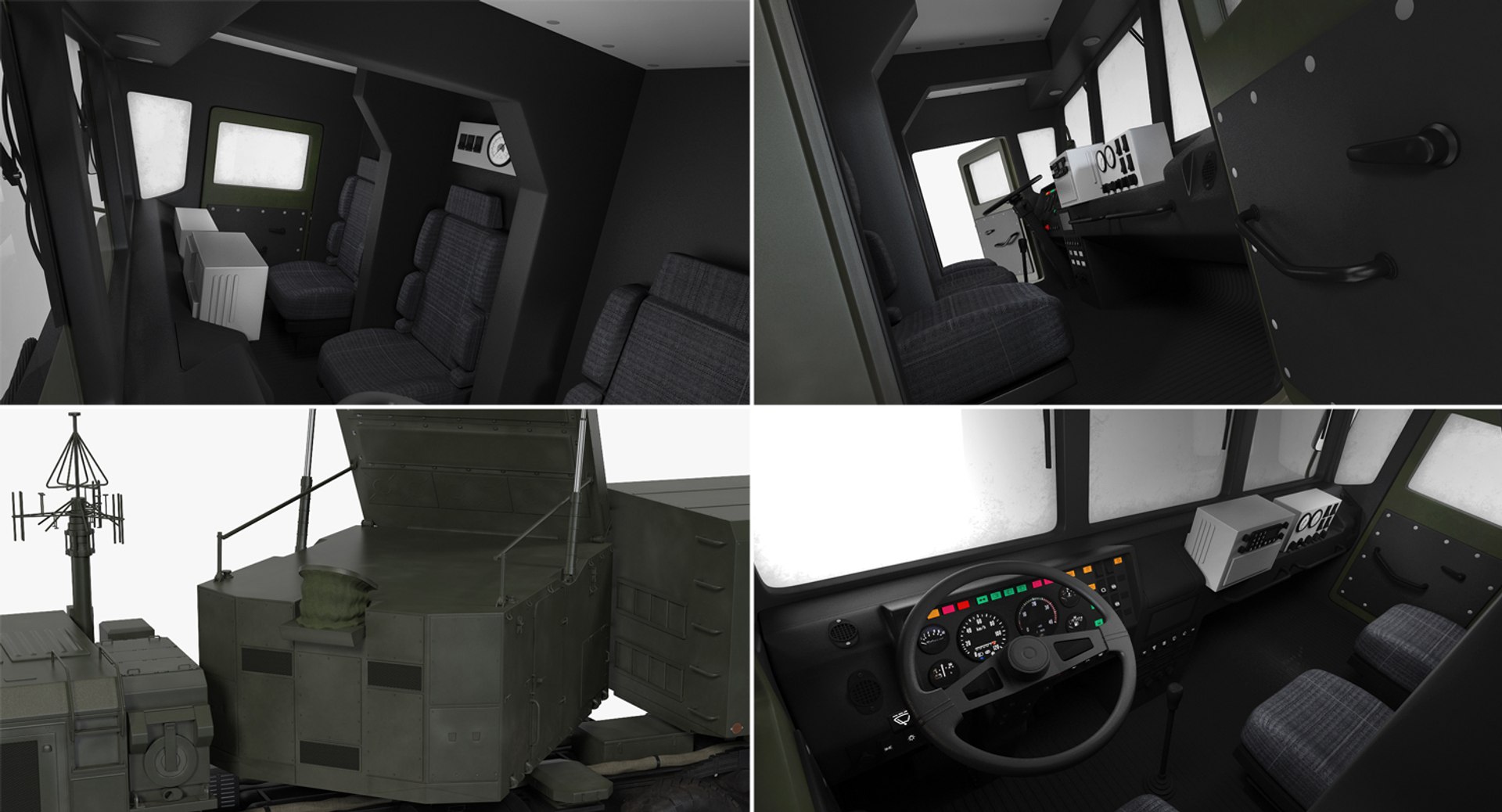 Multi functional radar 92n2e 3D - TurboSquid 1249305