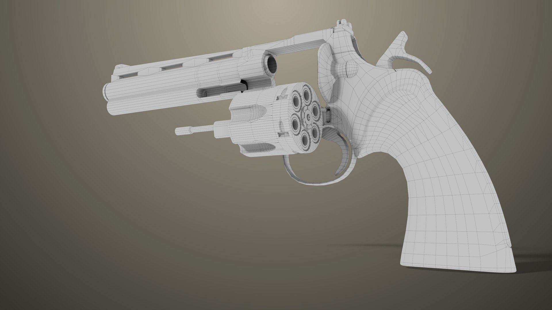 3D Revolver 05 Black Colt Python All PBR Unity UE Textures - TurboSquid ...