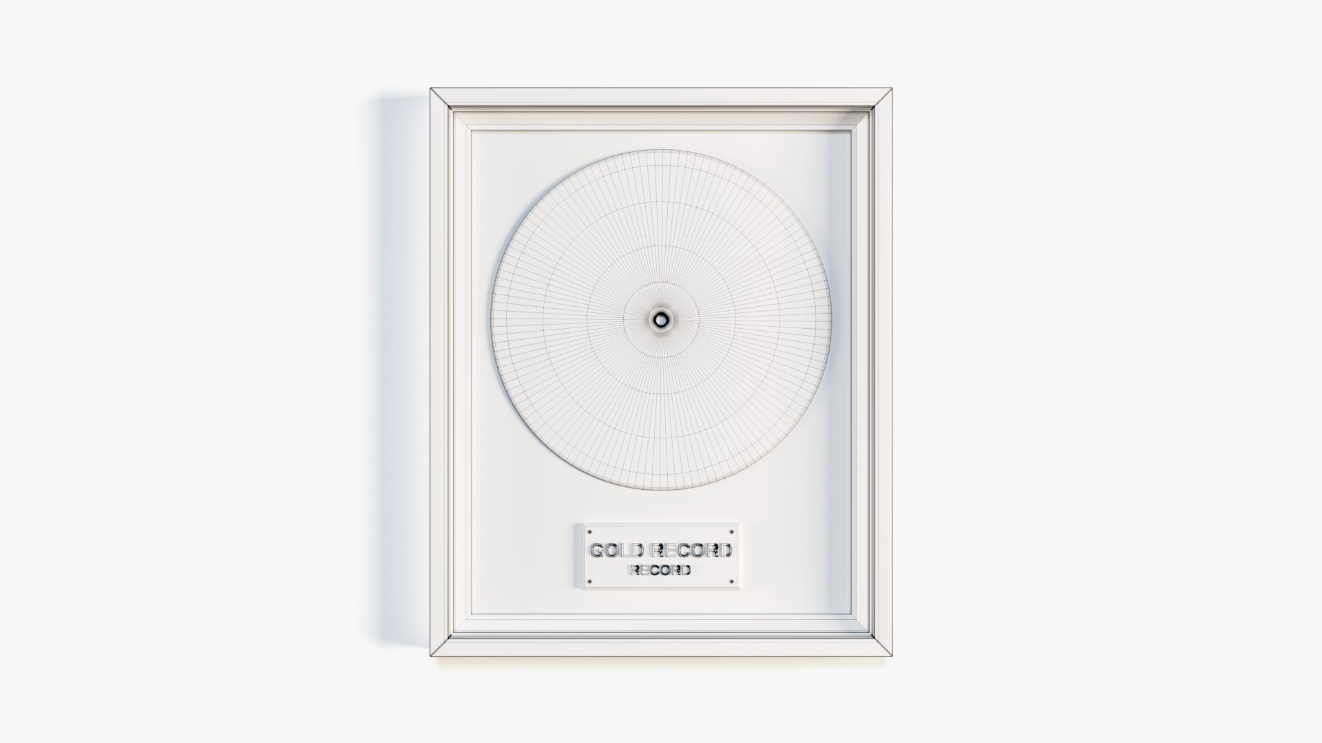 Gold Record 3D 3D - TurboSquid 2235114