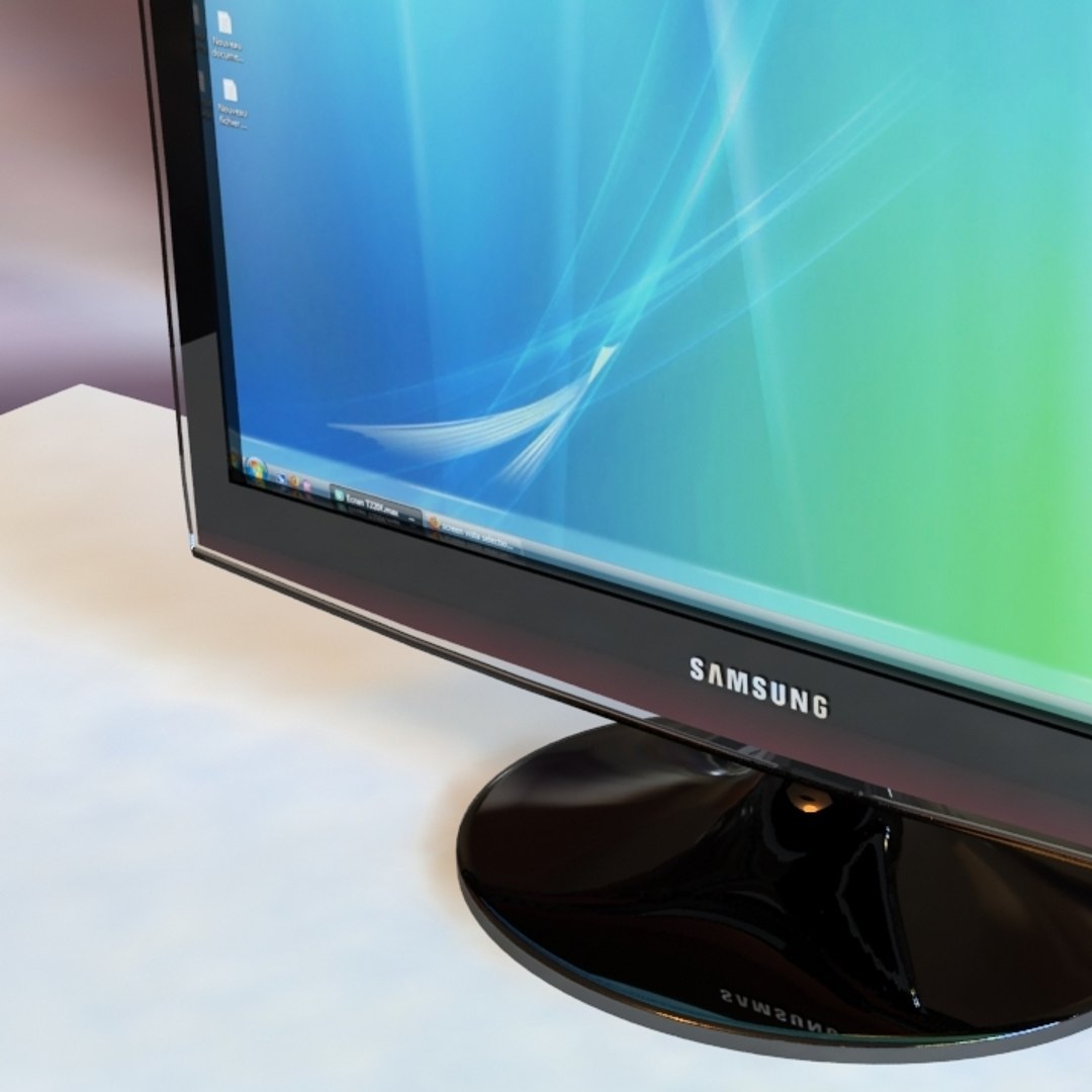 monitor t220 3d model