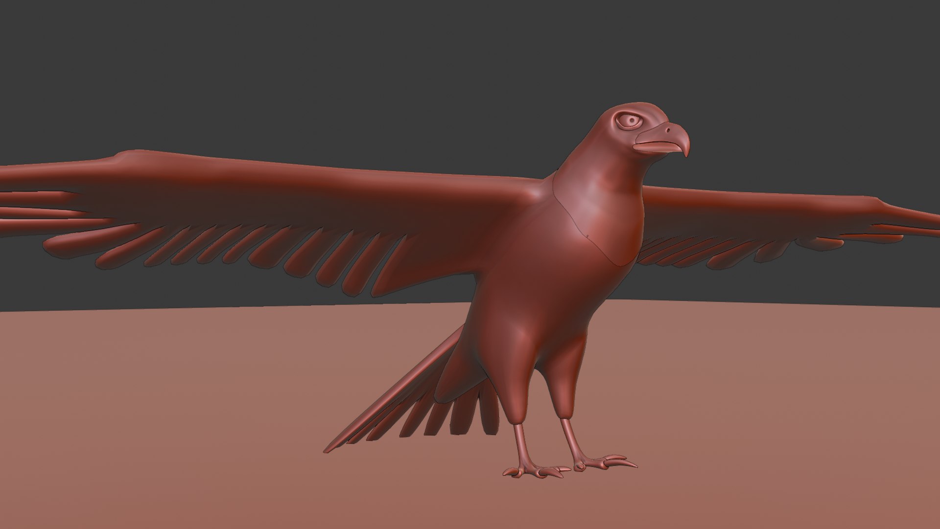 Eagle 3d Model With NPR Shading 3D - TurboSquid 1793405