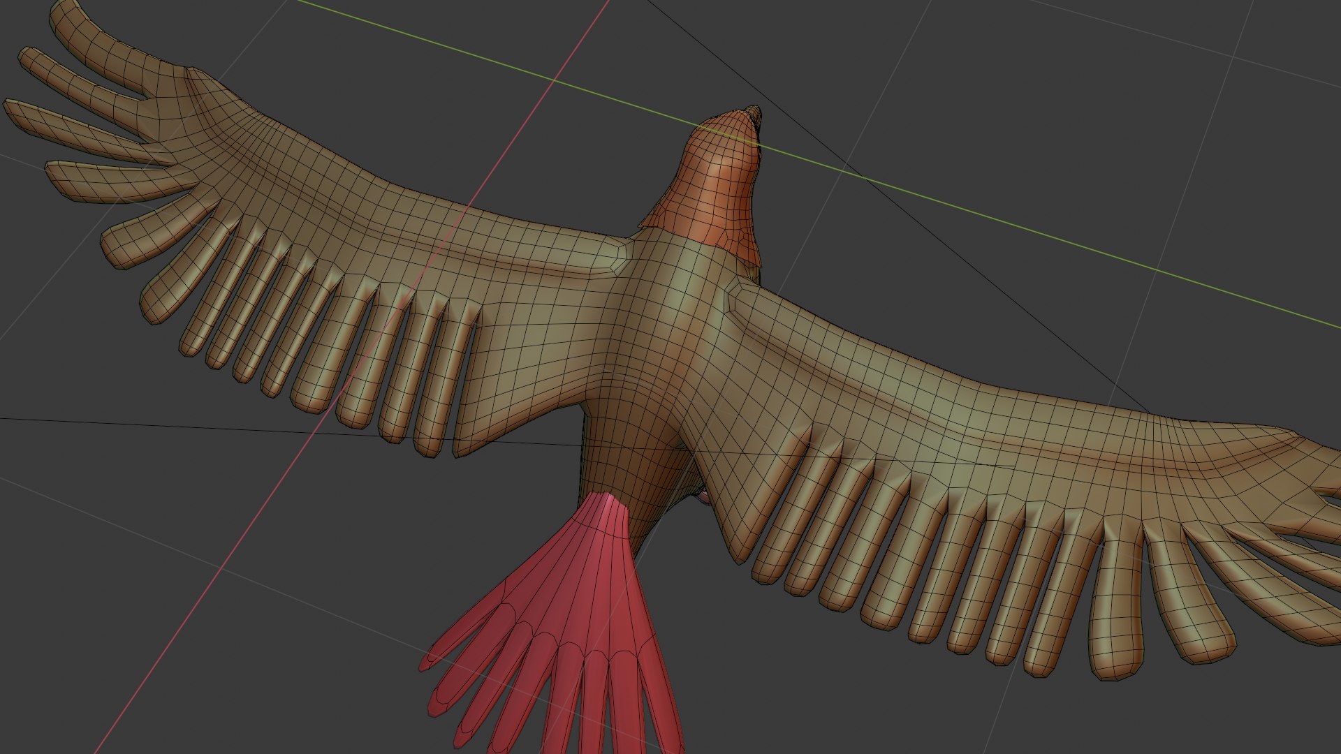 Eagle 3d Model With NPR Shading 3D - TurboSquid 1793405