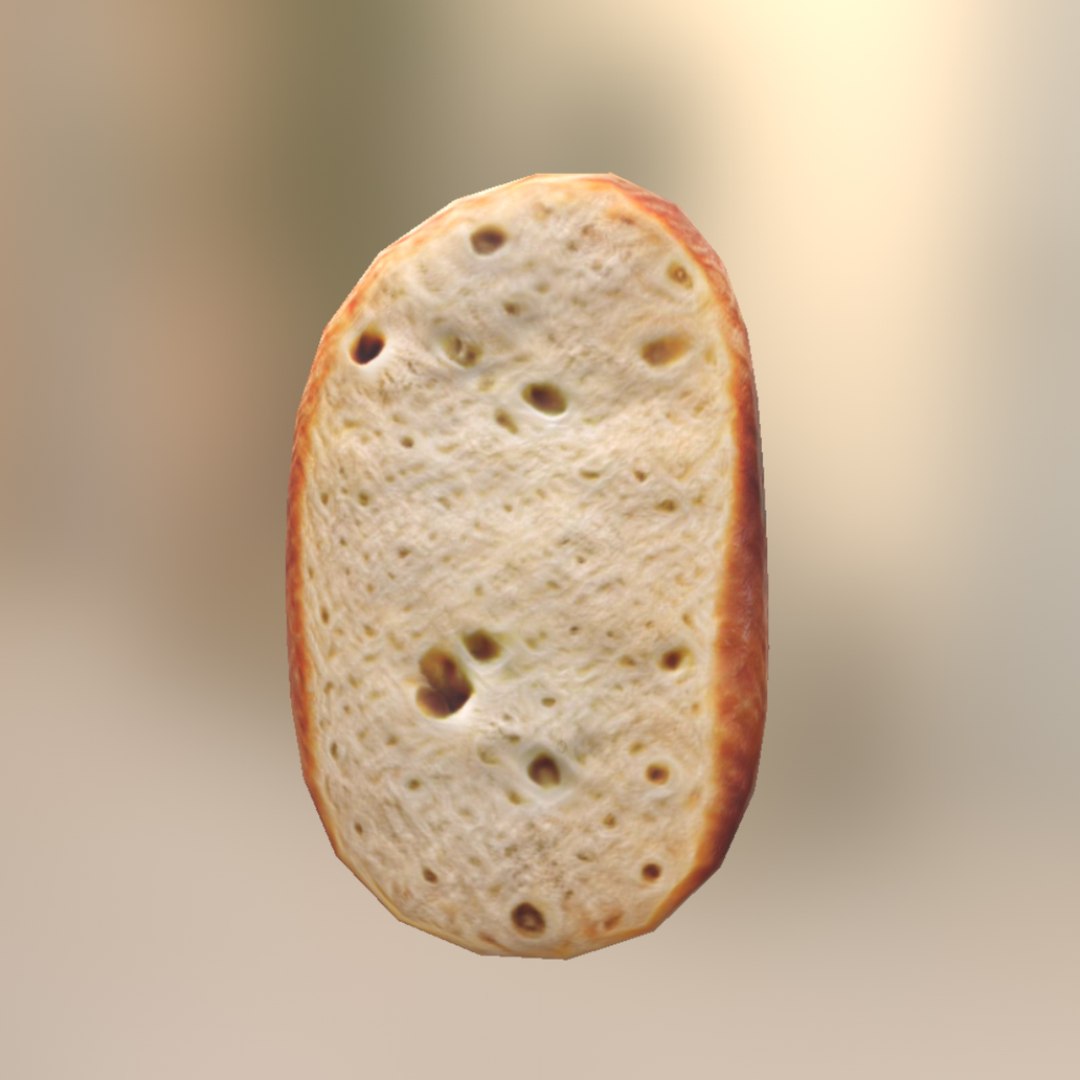 3D Bread - TurboSquid 2260493