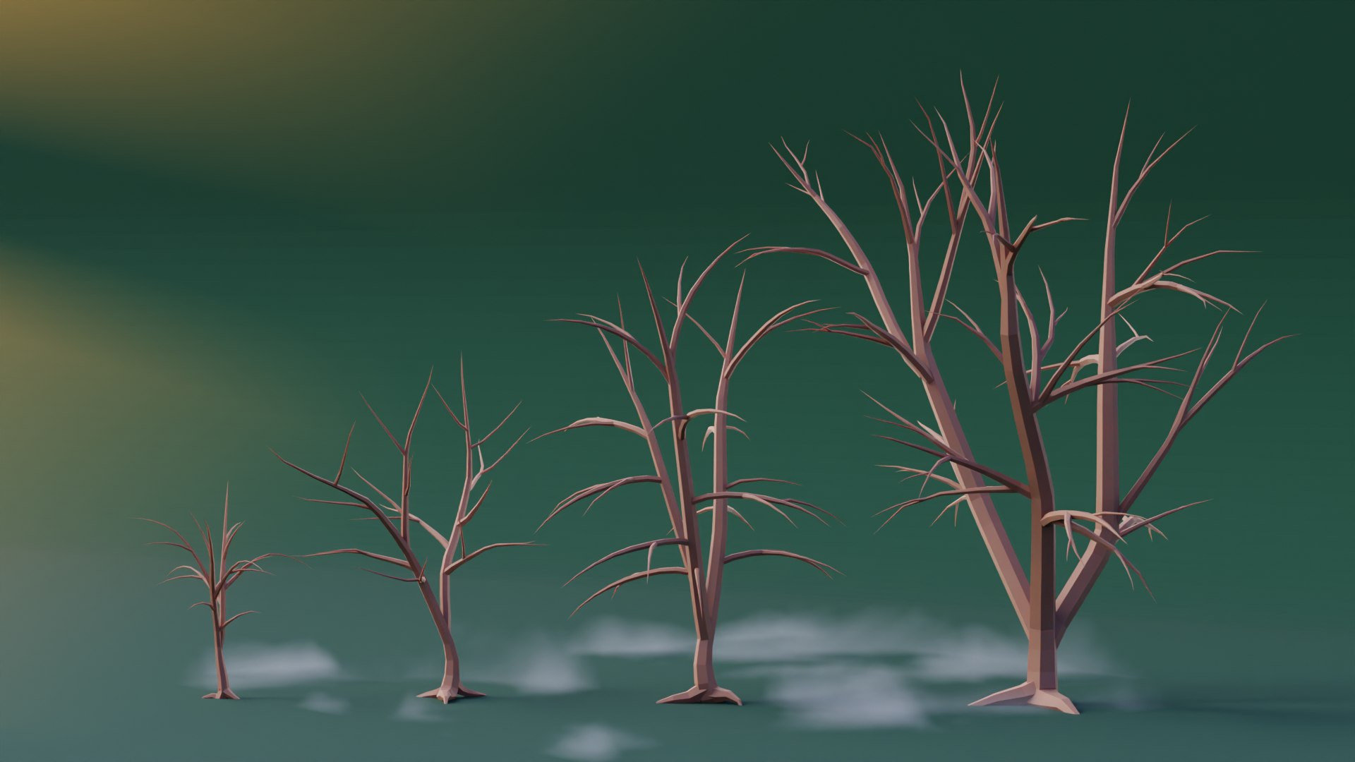 3D Low Poly Trees Model - TurboSquid 2390793