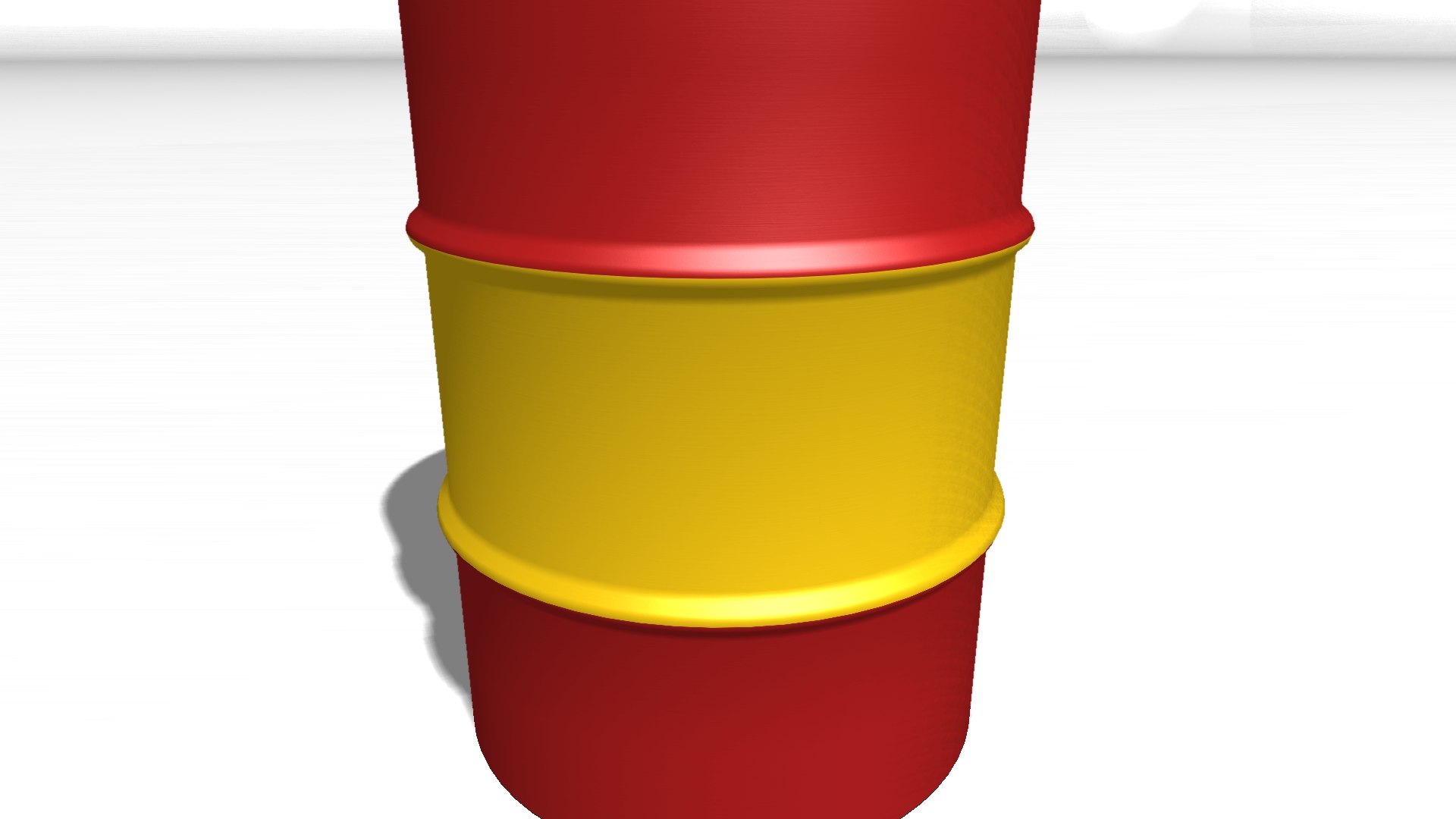 Metal Barrel - Airfield Border Sign 3D Model - TurboSquid 2182308