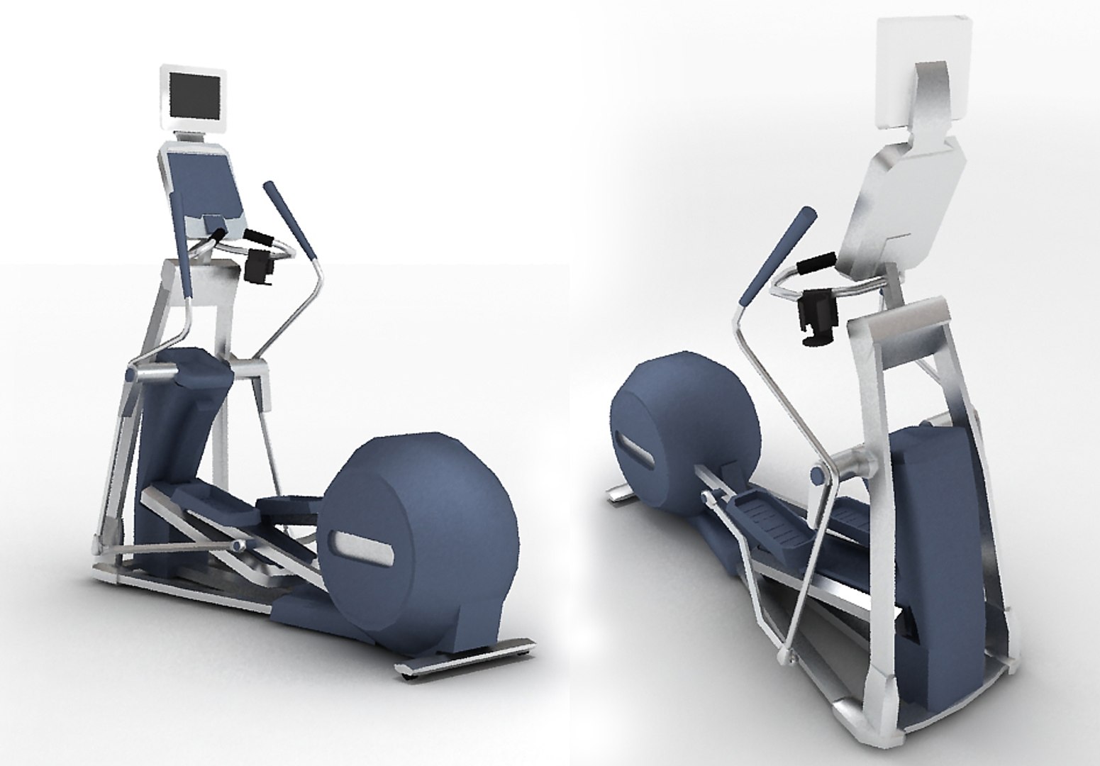 3d model low-poly body-builder efx576i