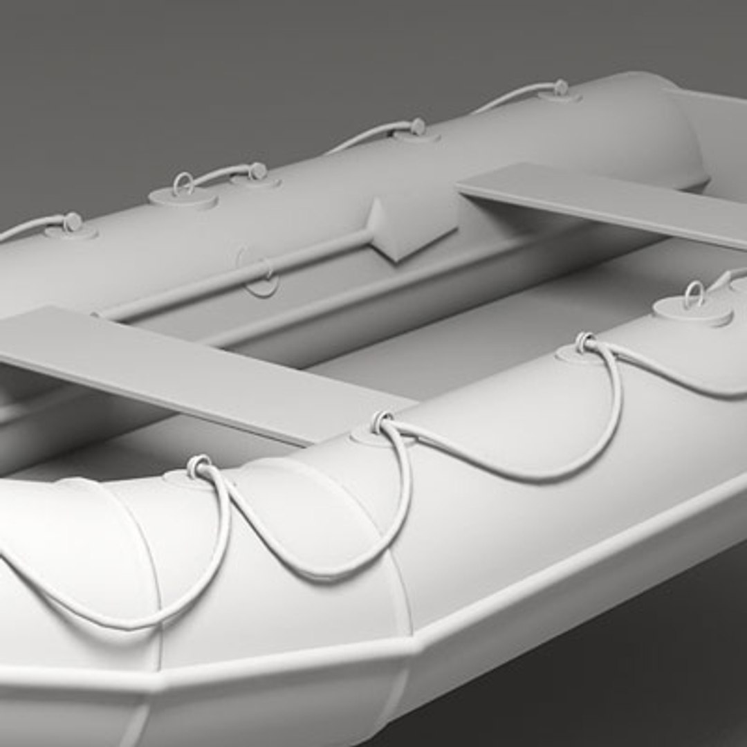 3d model dinghy