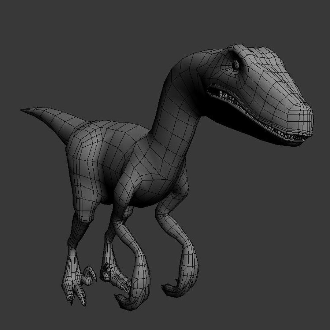 3D Model Velociraptor Raptor - TurboSquid 1235459
