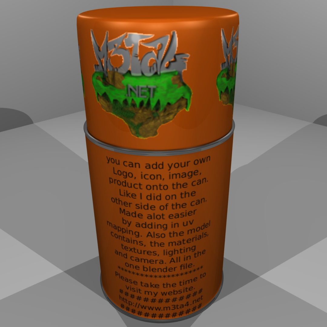 3d Spray Paint Customized