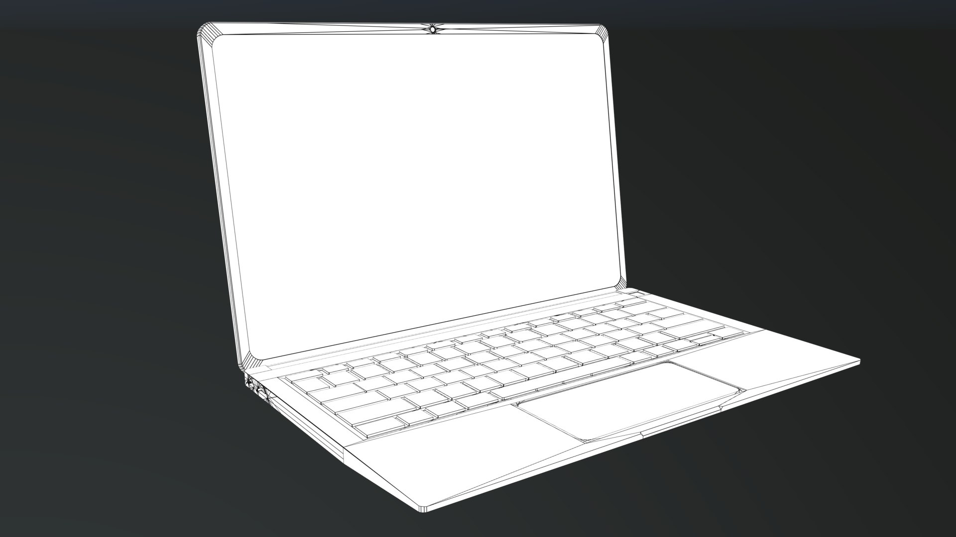 Laptop Prop Model - TurboSquid 1750778