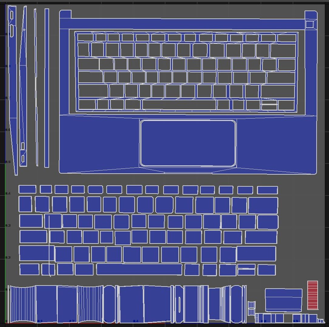 Laptop Prop Model - TurboSquid 1750778