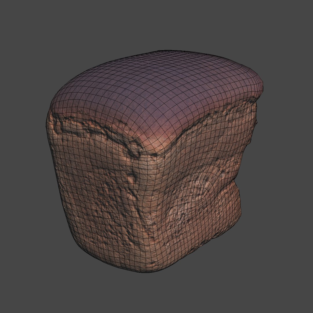 Soviet Bread 3d Max