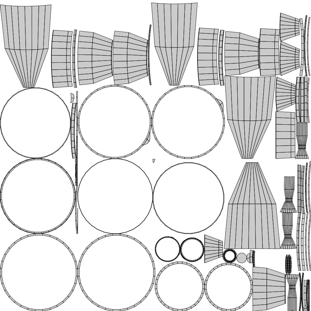 NK-33 Rocket Engine 3D - TurboSquid 1875574
