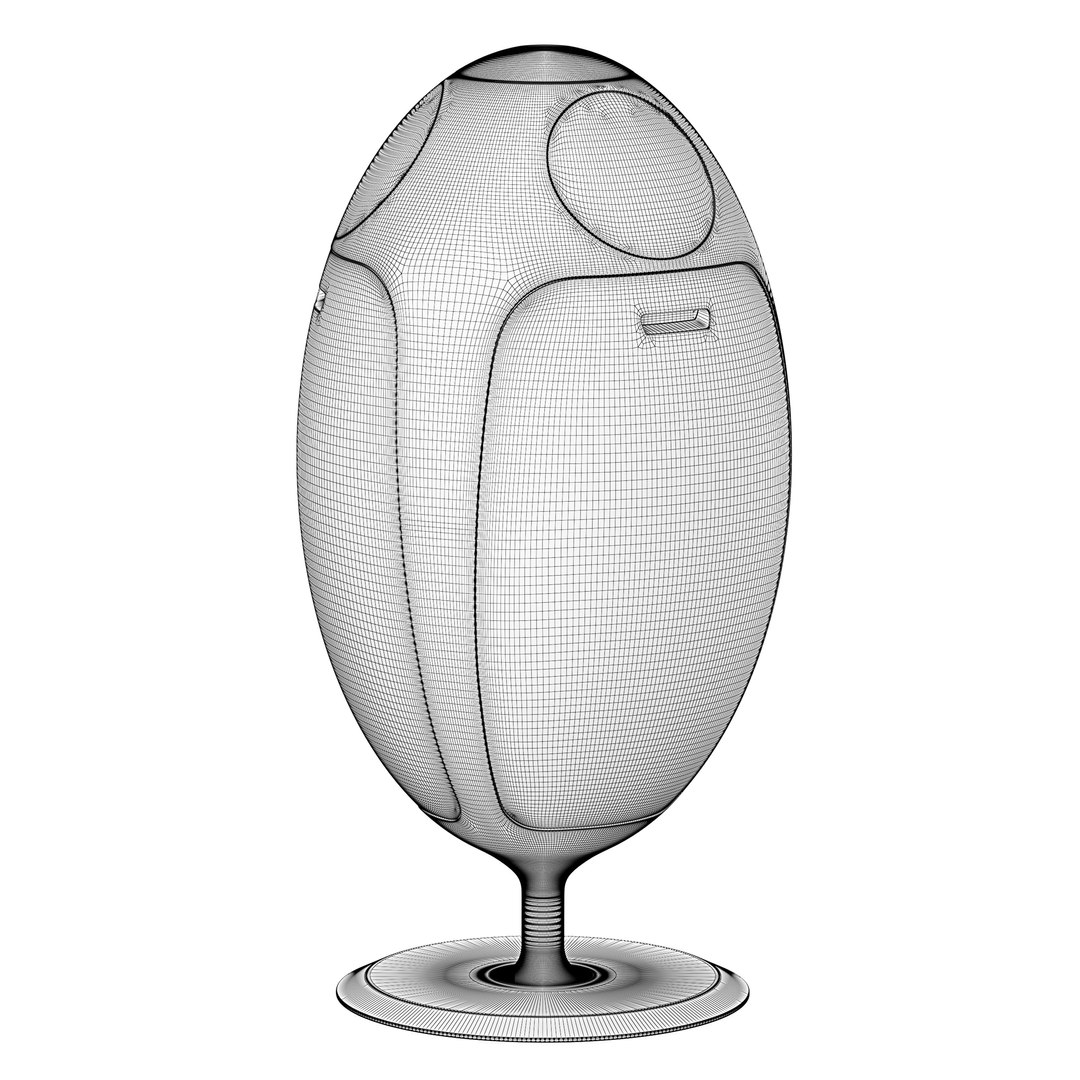 Ovetto ABS Collection White Bin 3D - TurboSquid 2333560