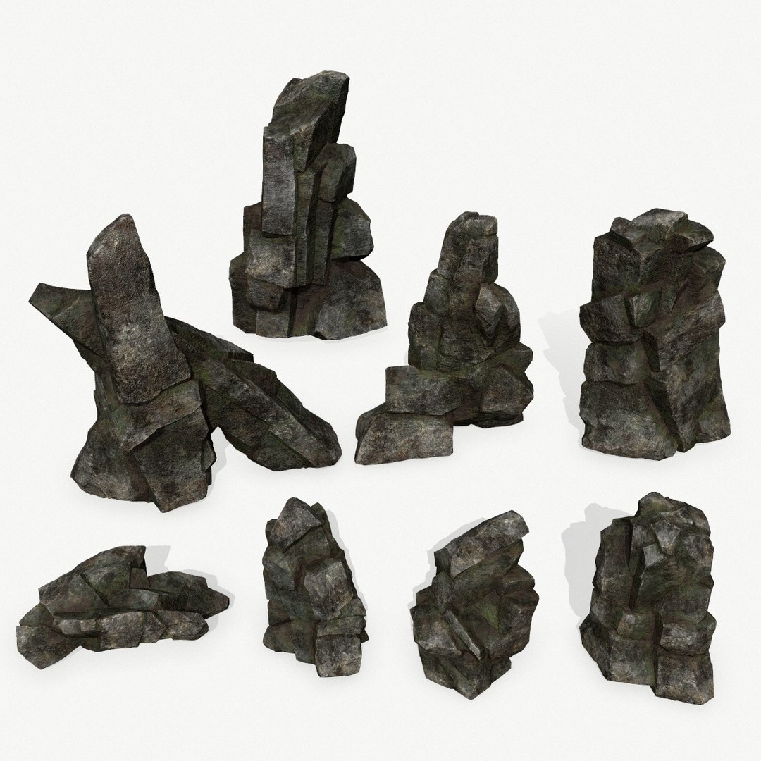 3D model rocks - TurboSquid 1931165