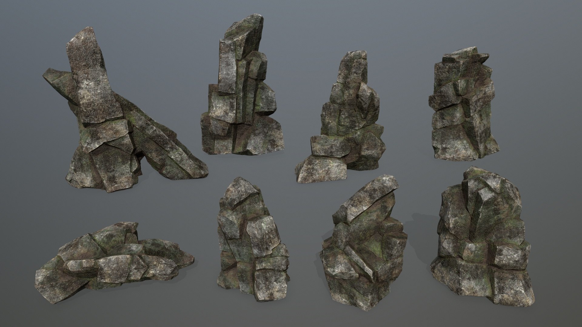 3D Model Rocks - TurboSquid 1931165