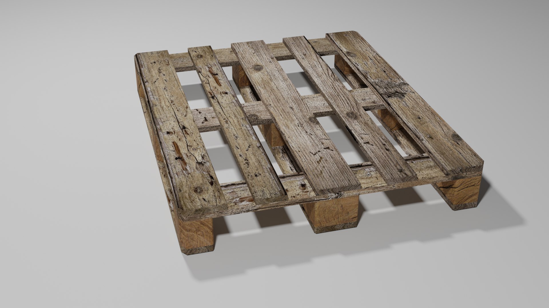 Wooden Pallet 3D Model - TurboSquid 2278641