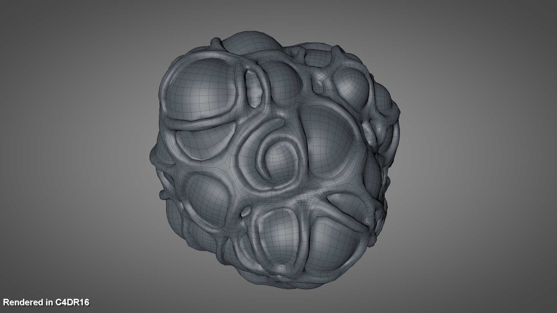 3D Organic Cell Cluster Structure - TurboSquid 1877301