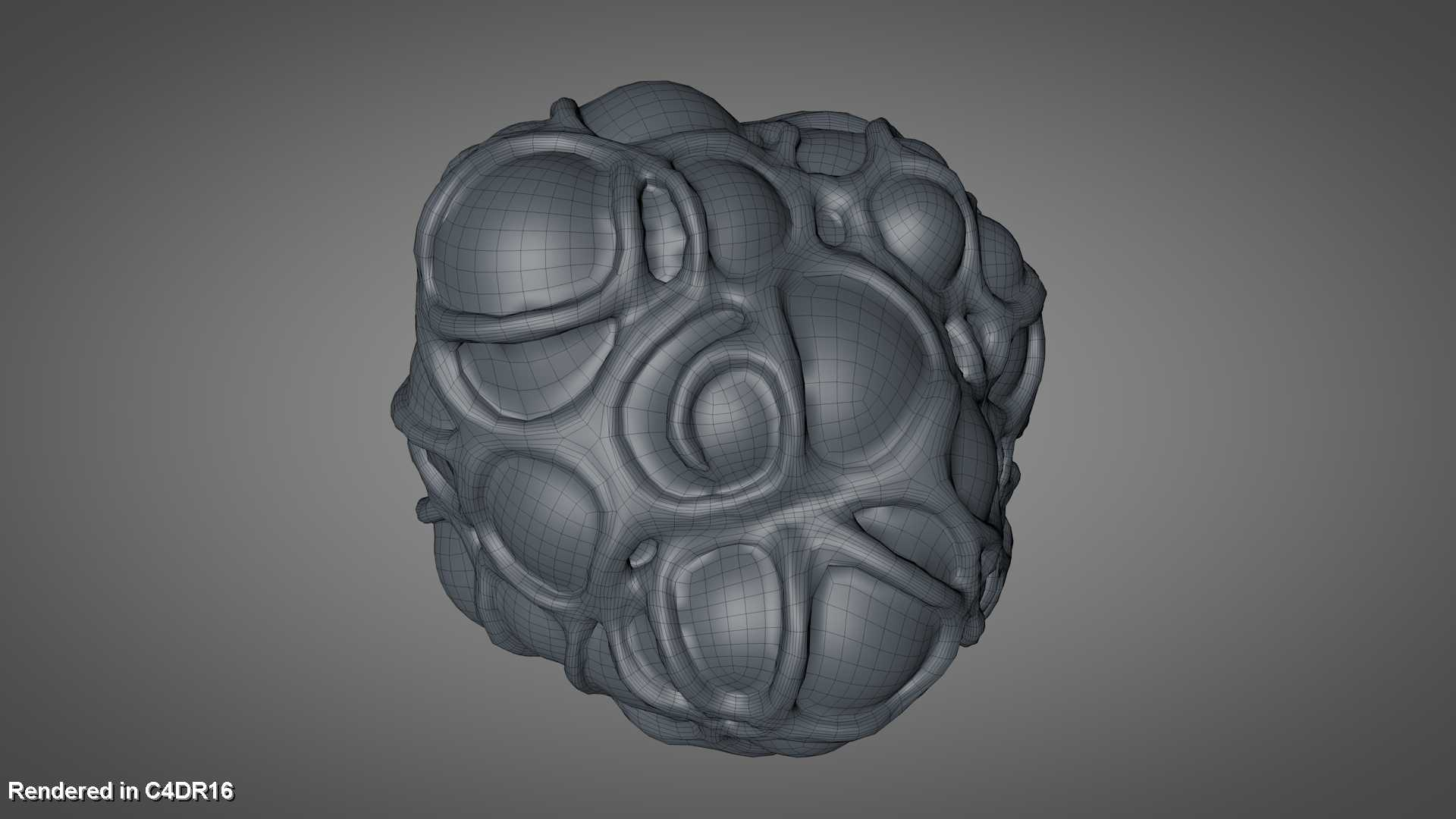 3D Organic Cell Cluster Structure - TurboSquid 1877301