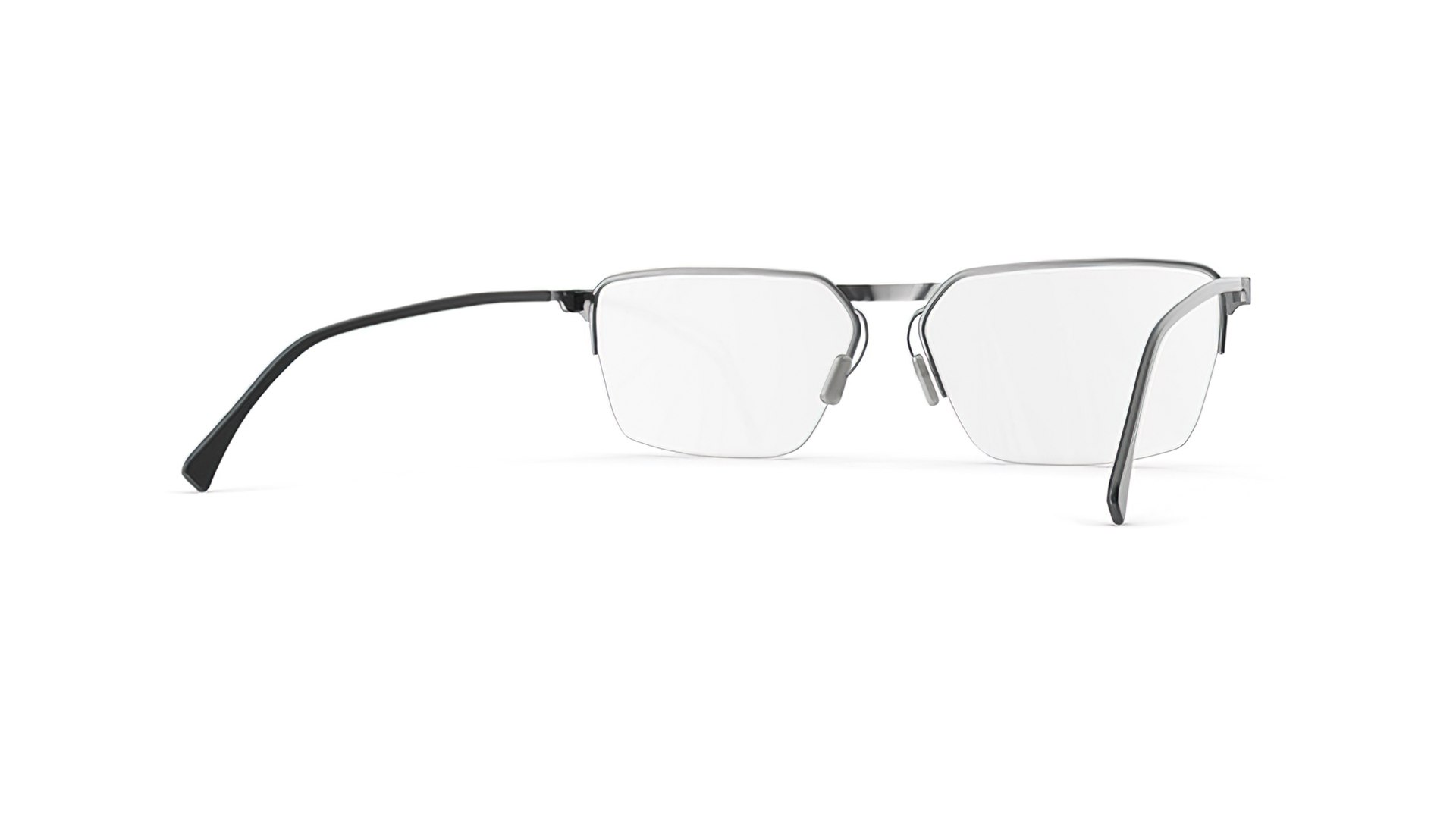 3D Half Rim Glasses - TurboSquid 2105500