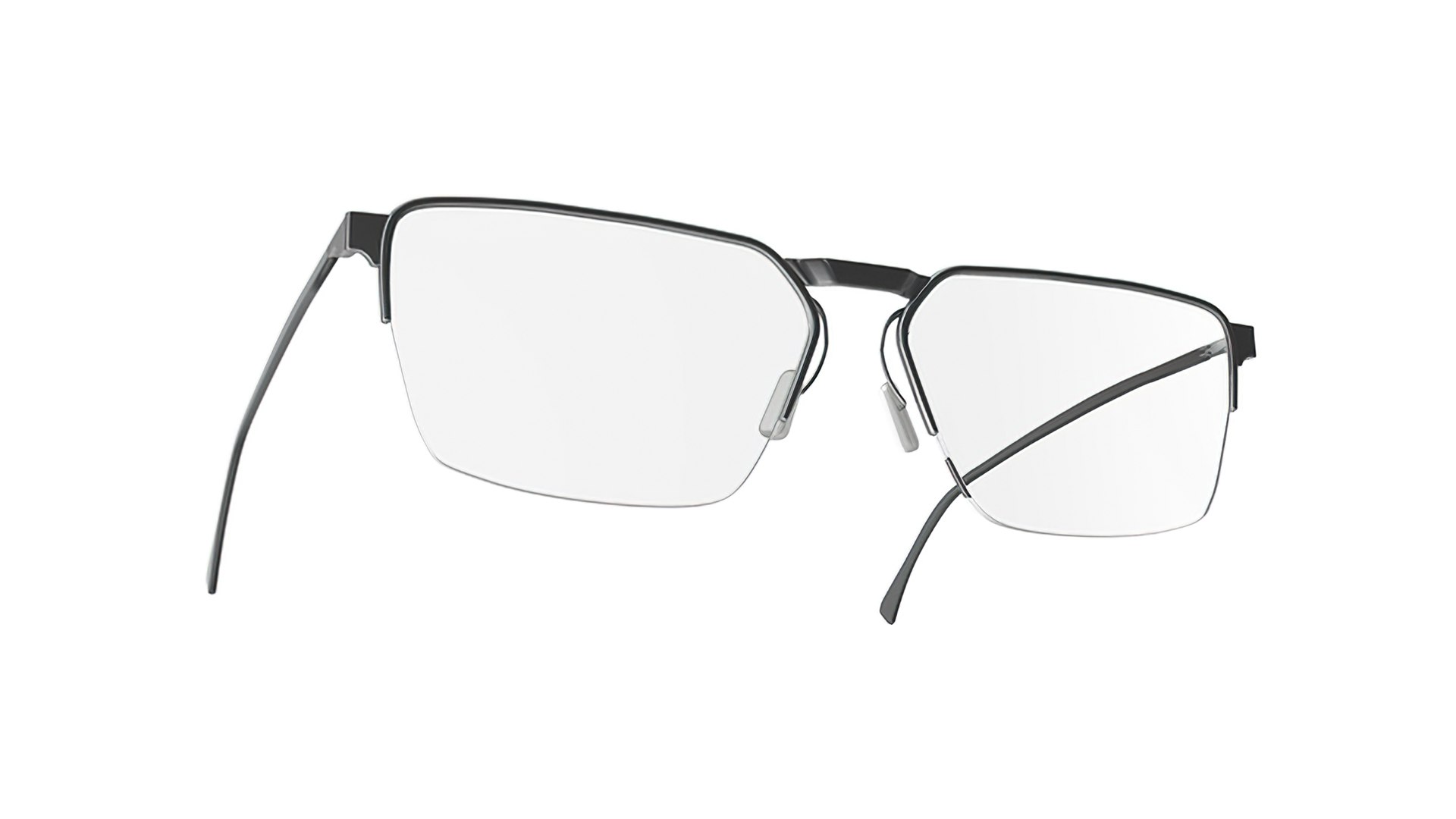 3D Half Rim Glasses - TurboSquid 2105500