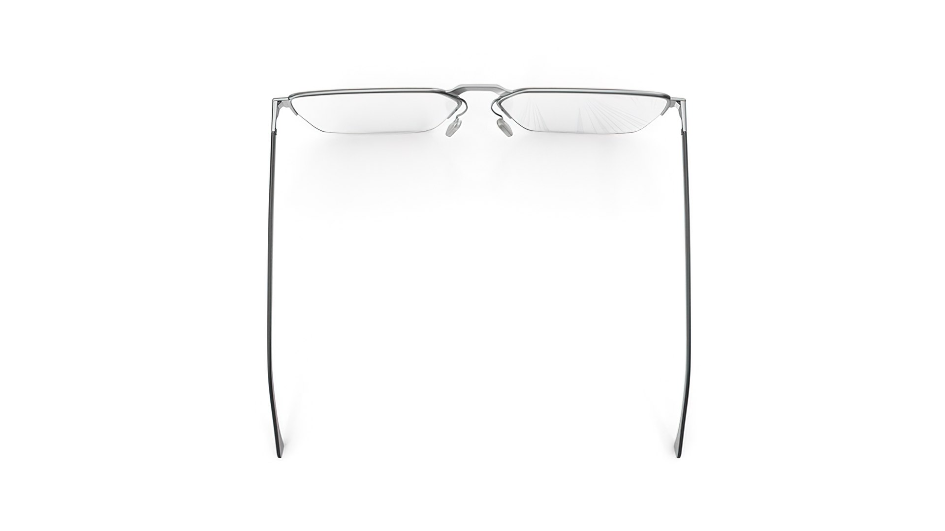 3d Half Rim Glasses Turbosquid 2105500