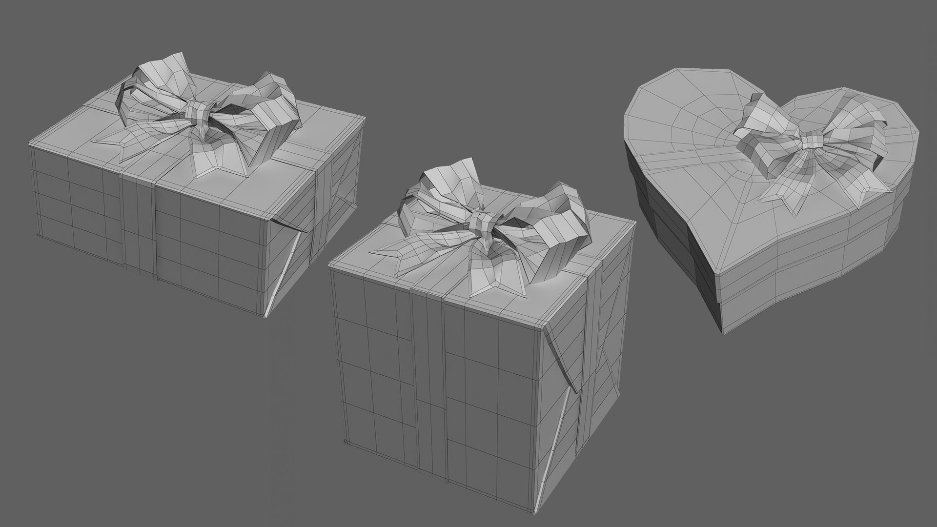 3D Gift Box Collection 1 - TurboSquid 2320128