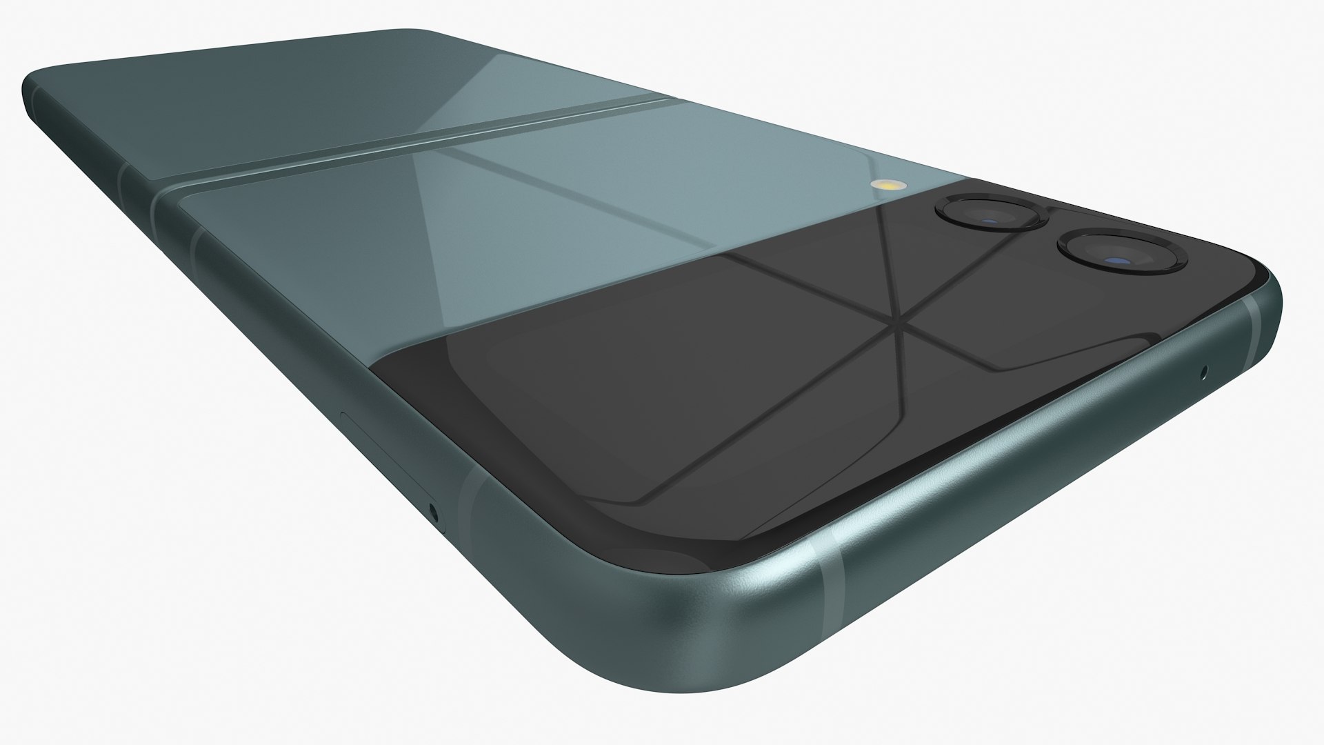3D Samsung Galaxy Z Flip 3 Green Animated - TurboSquid 1772570