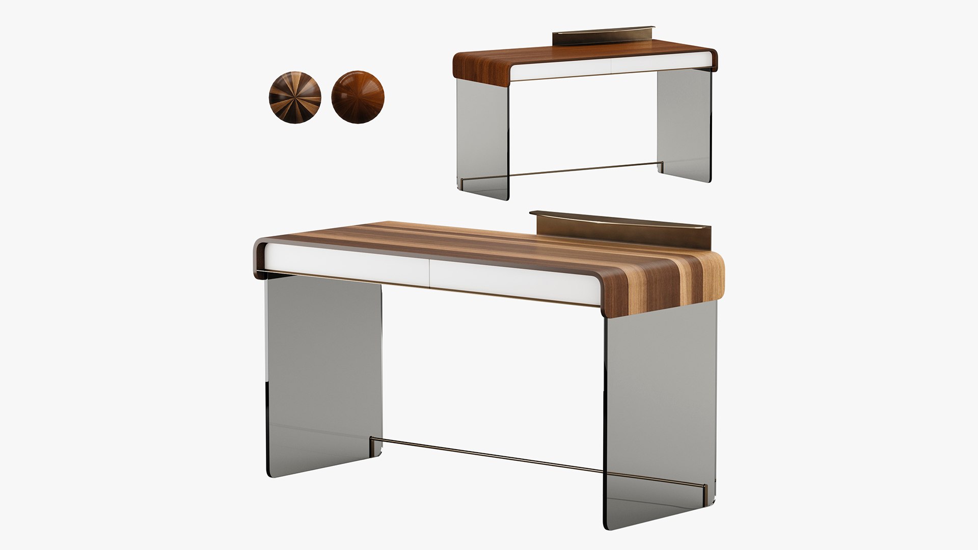 3D ADAM Capital Collection Desk Model - TurboSquid 2051555