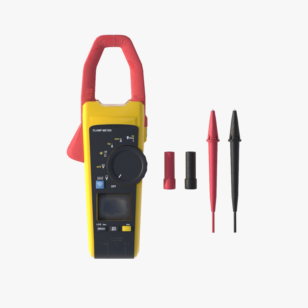 ClampMeter 3D Model - TurboSquid 2068292