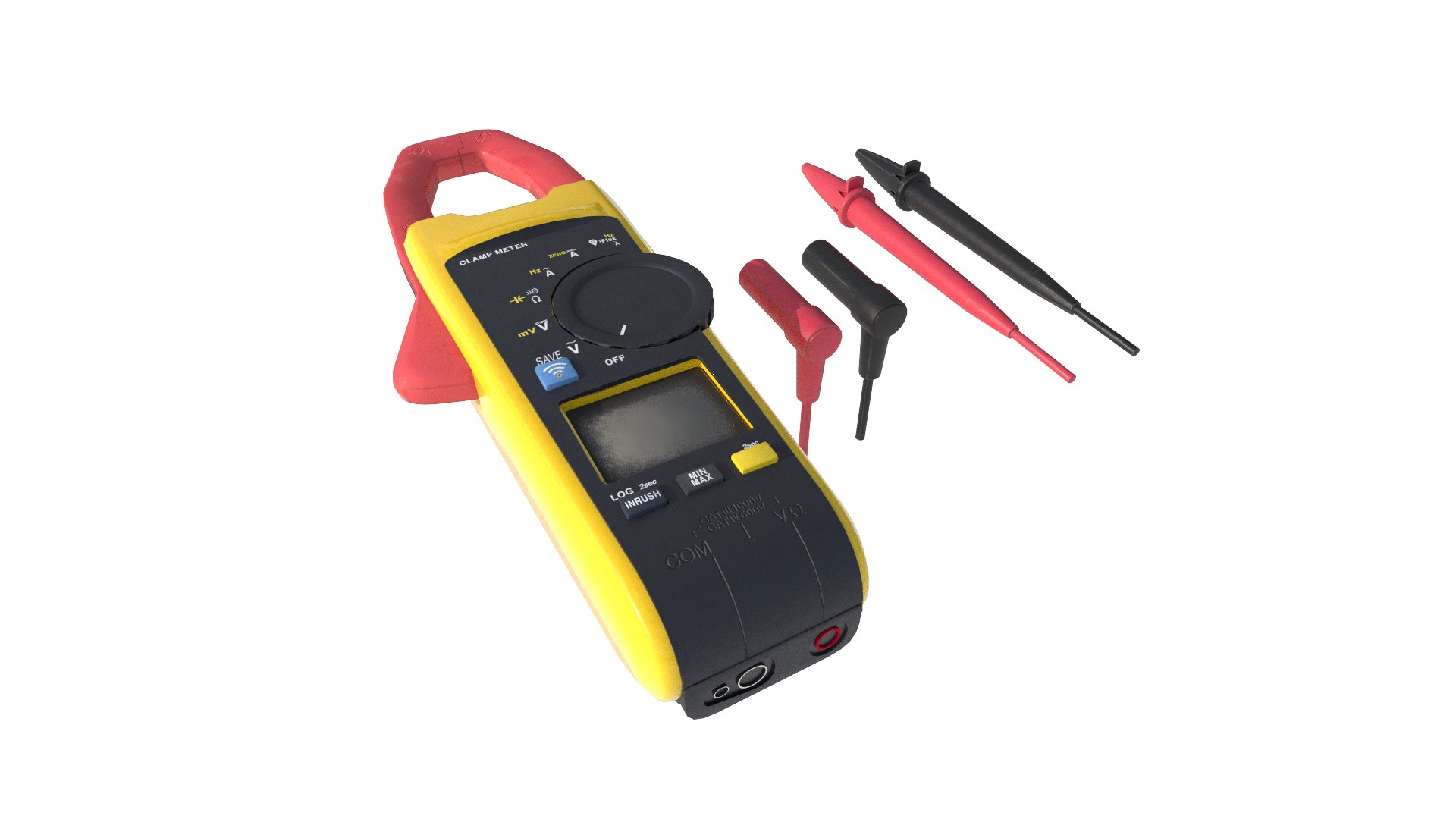 ClampMeter 3D Model - TurboSquid 2068292