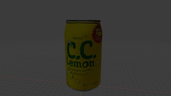 modelo 3d Lata de refresco de limón CC - TurboSquid 2344908