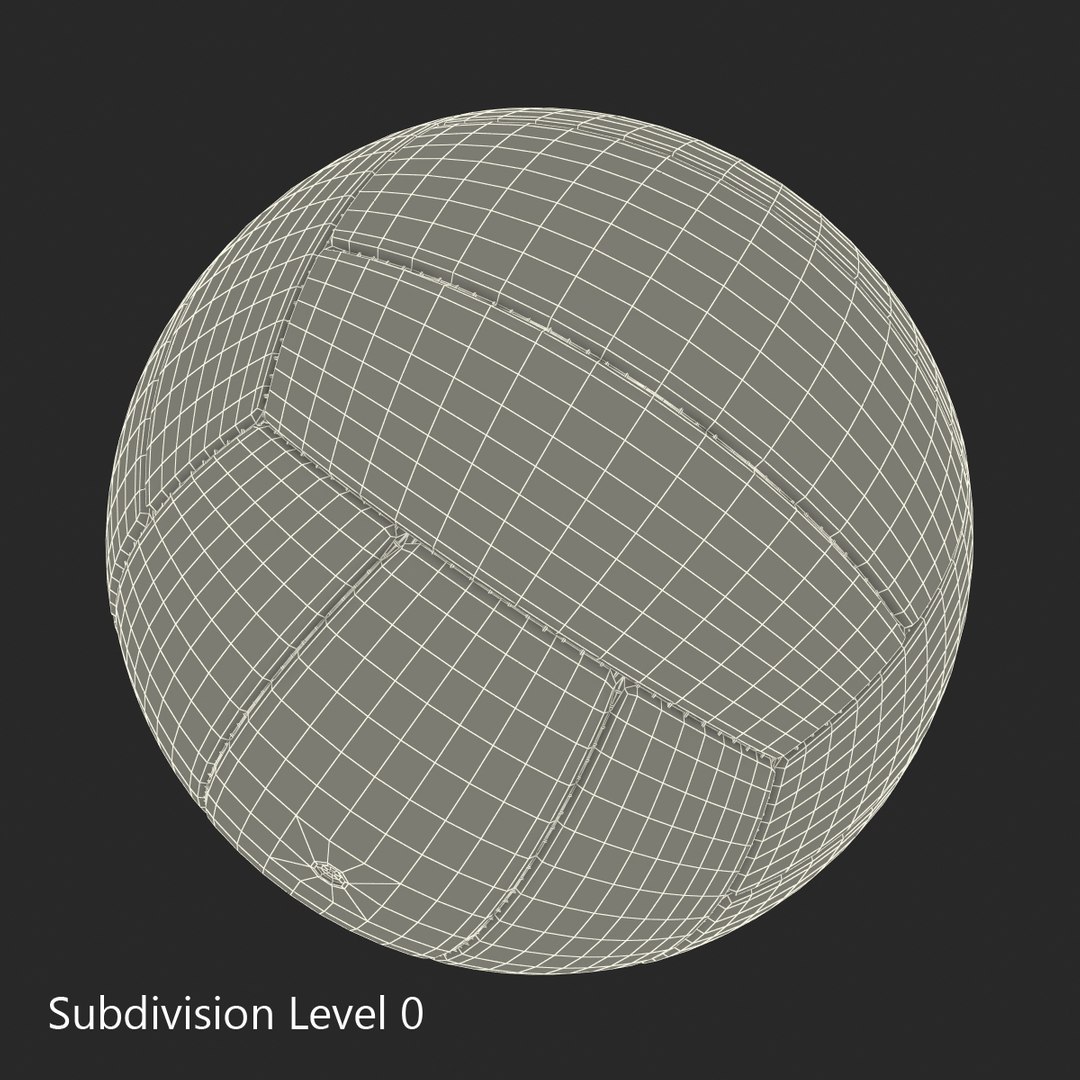 3ds Volleyball Ball Yellow