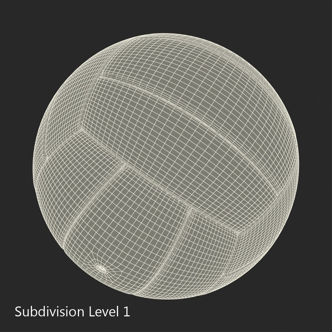 3ds Volleyball Ball Yellow