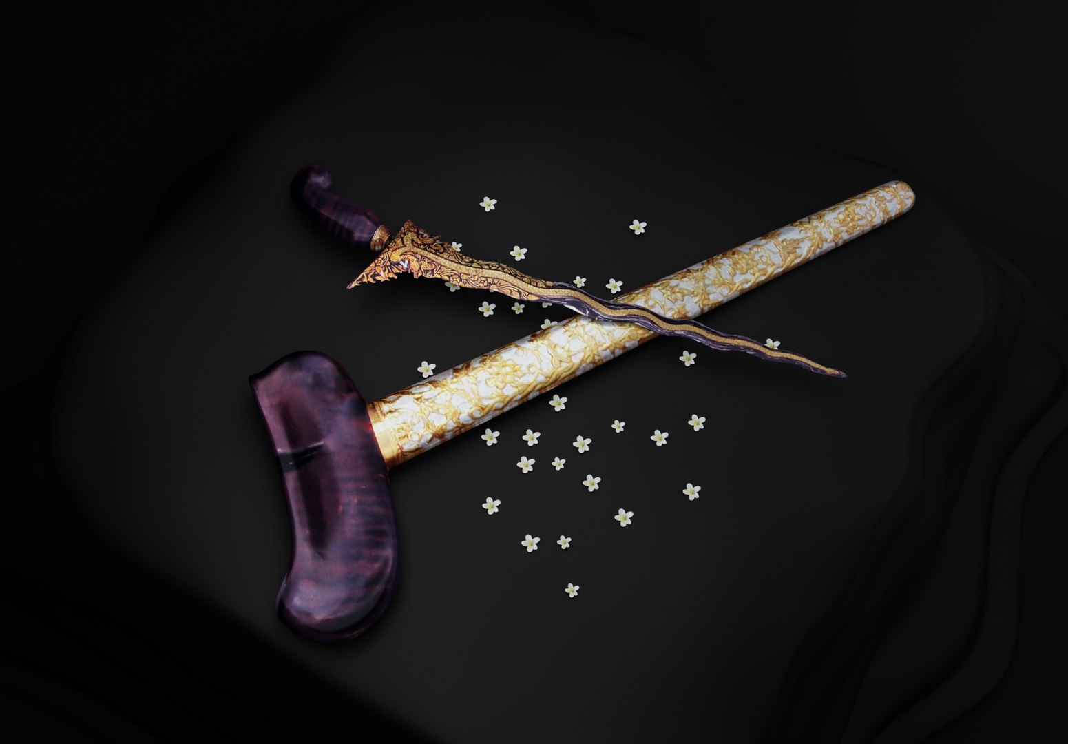 3D Traditional Keris Weapon Model - TurboSquid 2257938