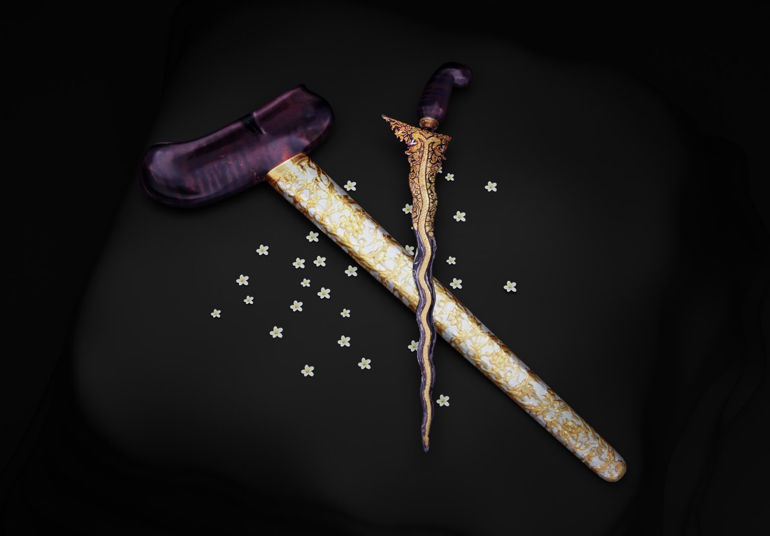 3D Traditional Keris Weapon Model - TurboSquid 2257938