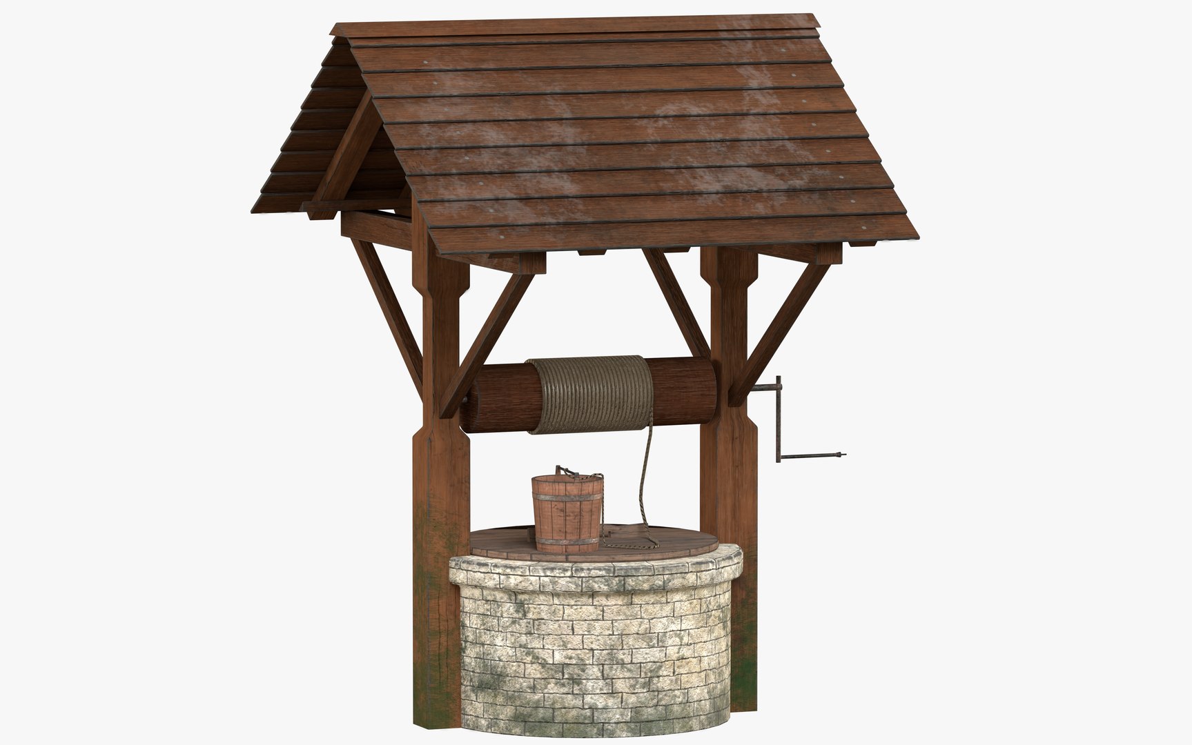 Water Well 3D Model - TurboSquid 2110861