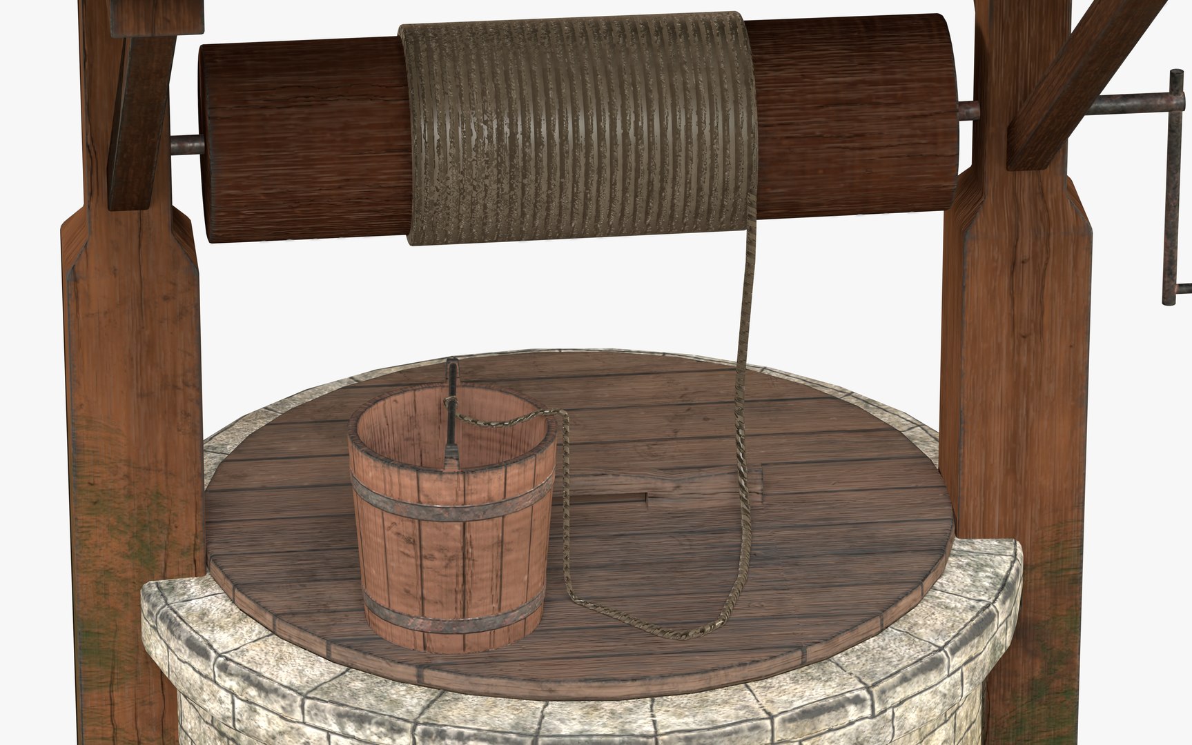 Water Well 3D Model - TurboSquid 2110861