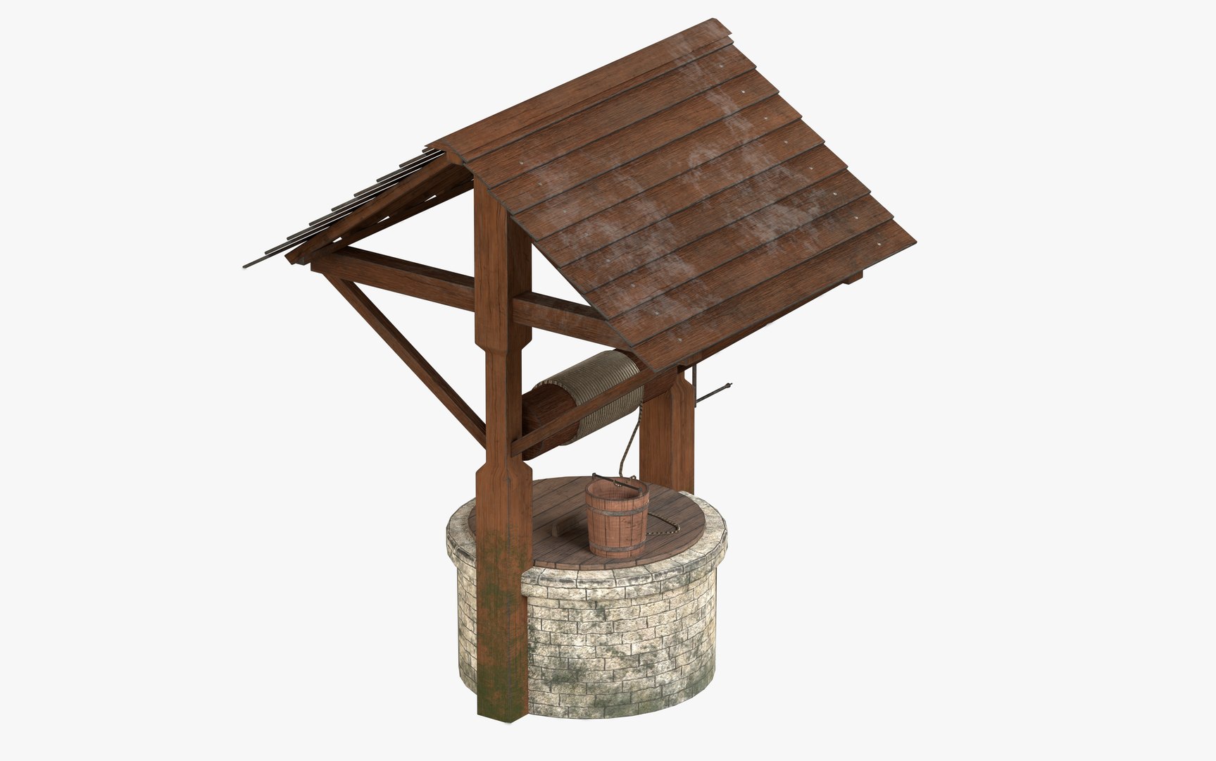 Water Well 3D Model - TurboSquid 2110861