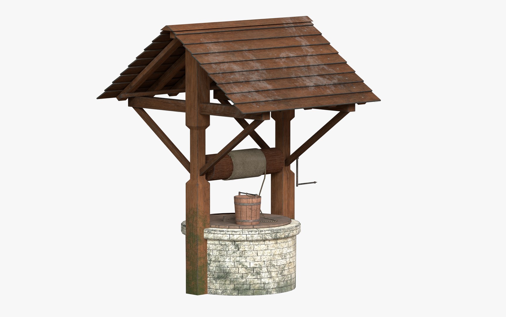 Water Well 3D Model - TurboSquid 2110861