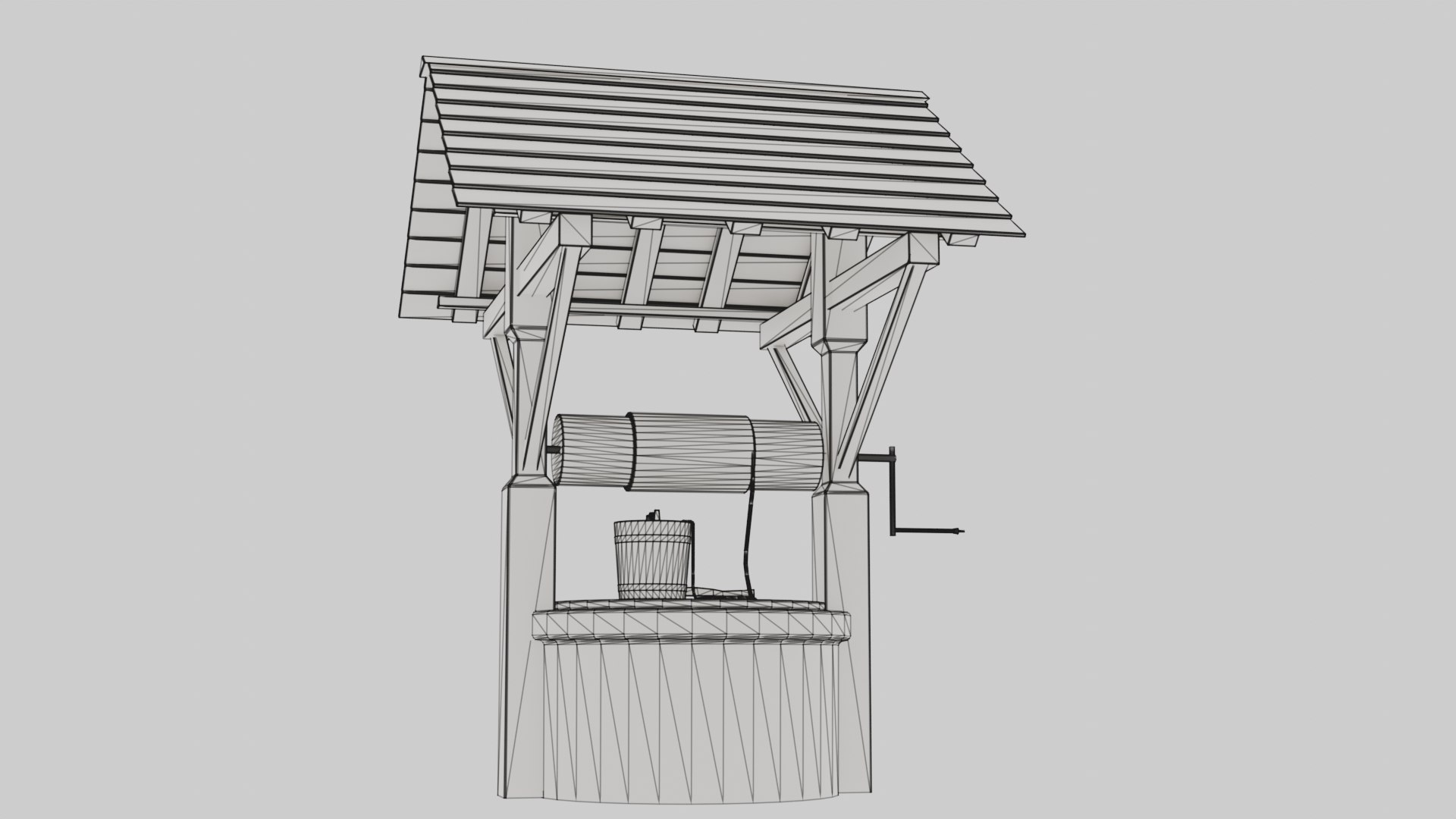 Water Well 3D Model - TurboSquid 2110861