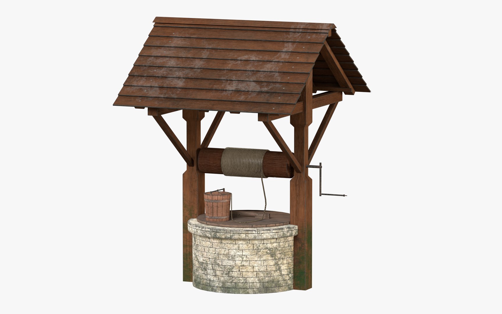 Water Well 3D Model - TurboSquid 2110861