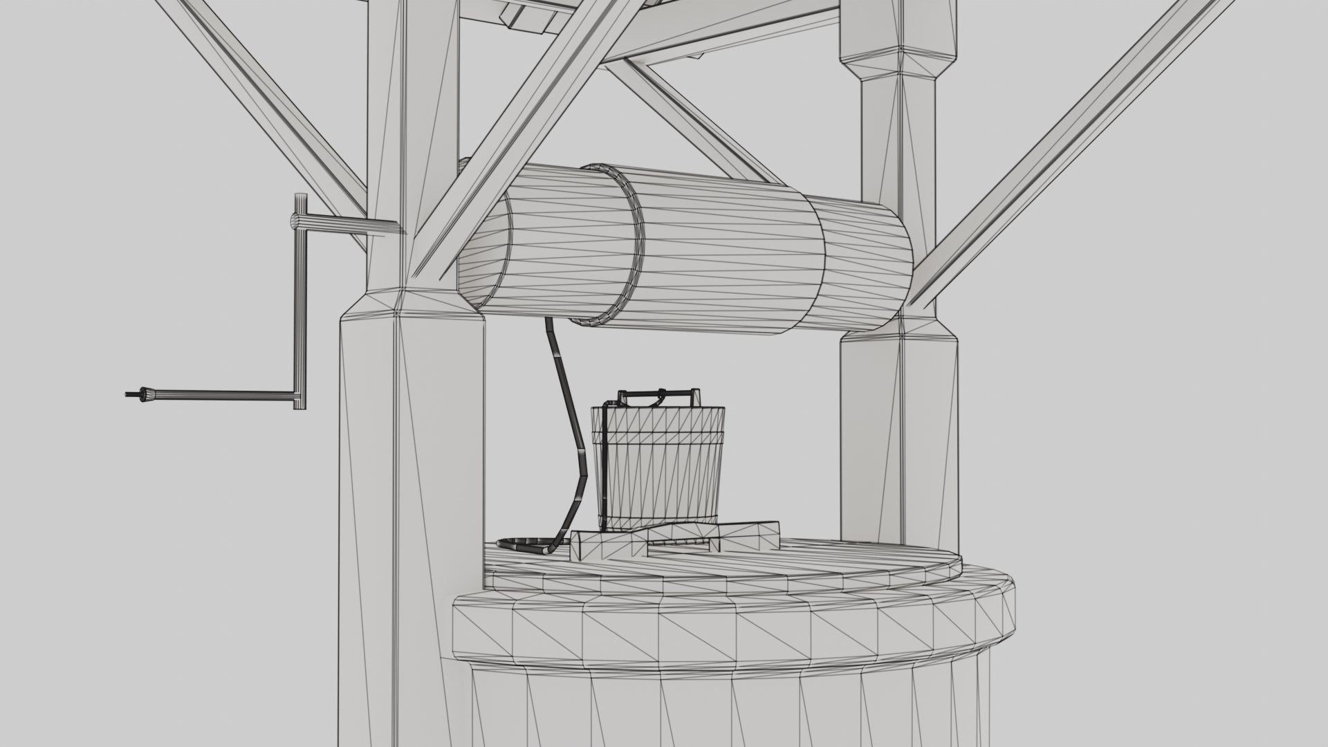 Water Well 3D Model - TurboSquid 2110861